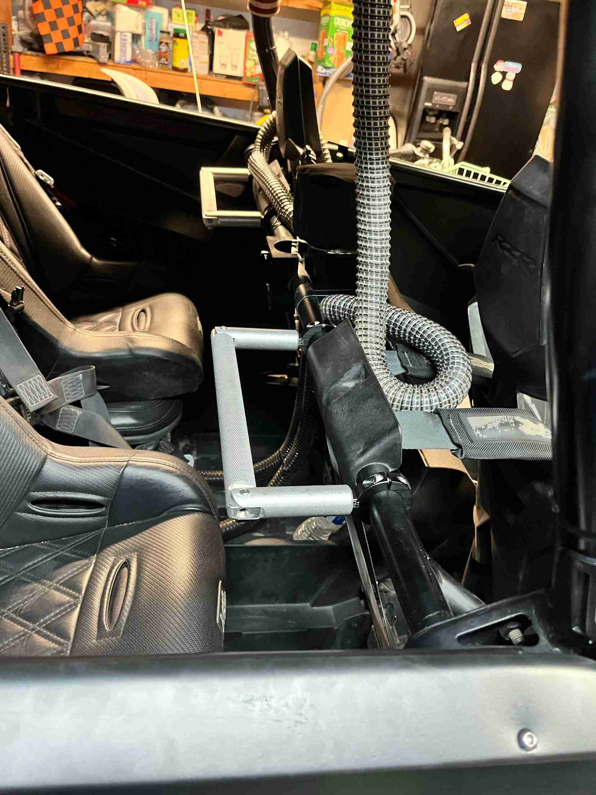 Roll Bar Mounted Grab Handle | TKO Clamps